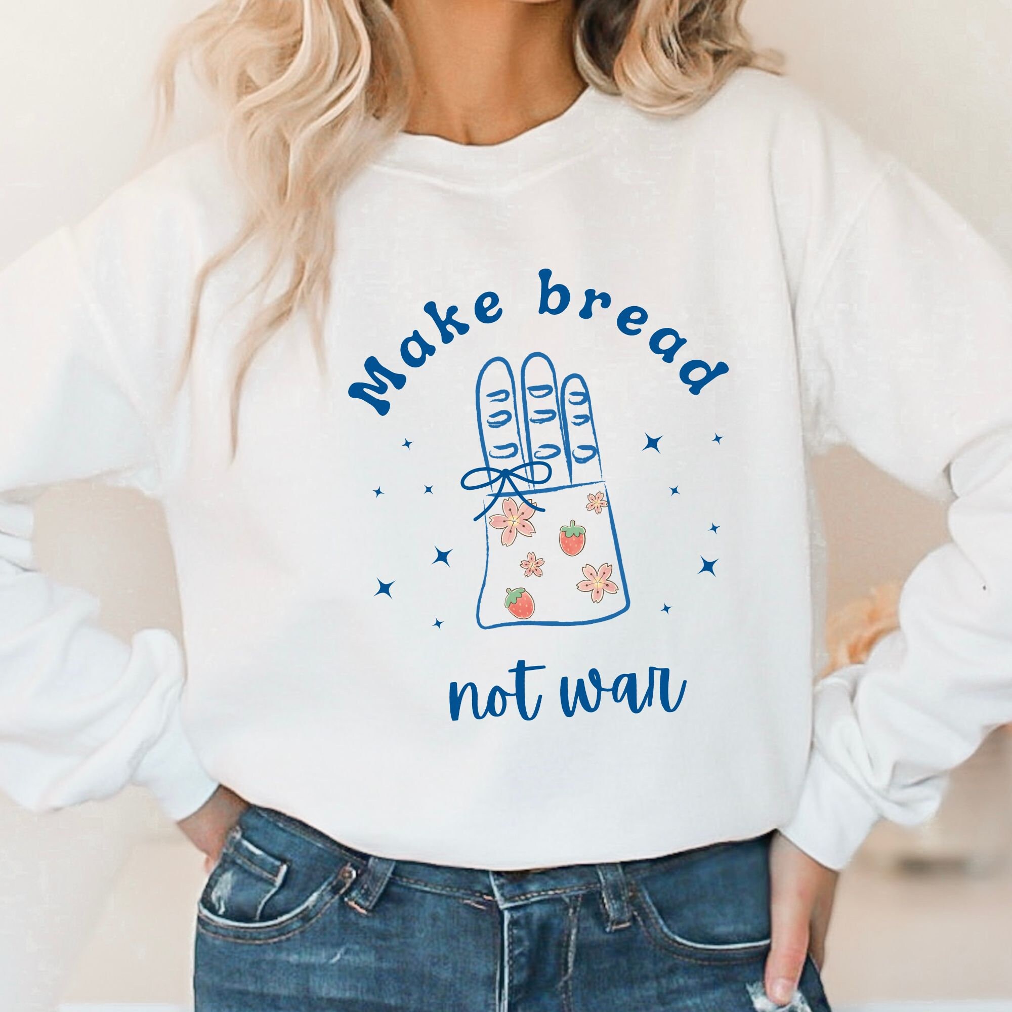Bread Sweatshirt Chef Shirt Homebody Sweatshirt Sourdough Shirt Bread ...