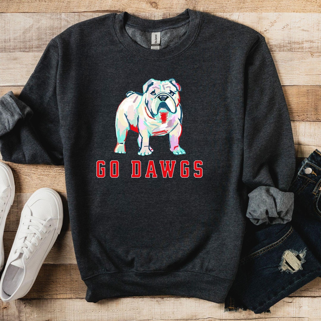 Georgia Bulldog Sweatshirt UGA Sweatshirt Game Day Merch Saturday in ...