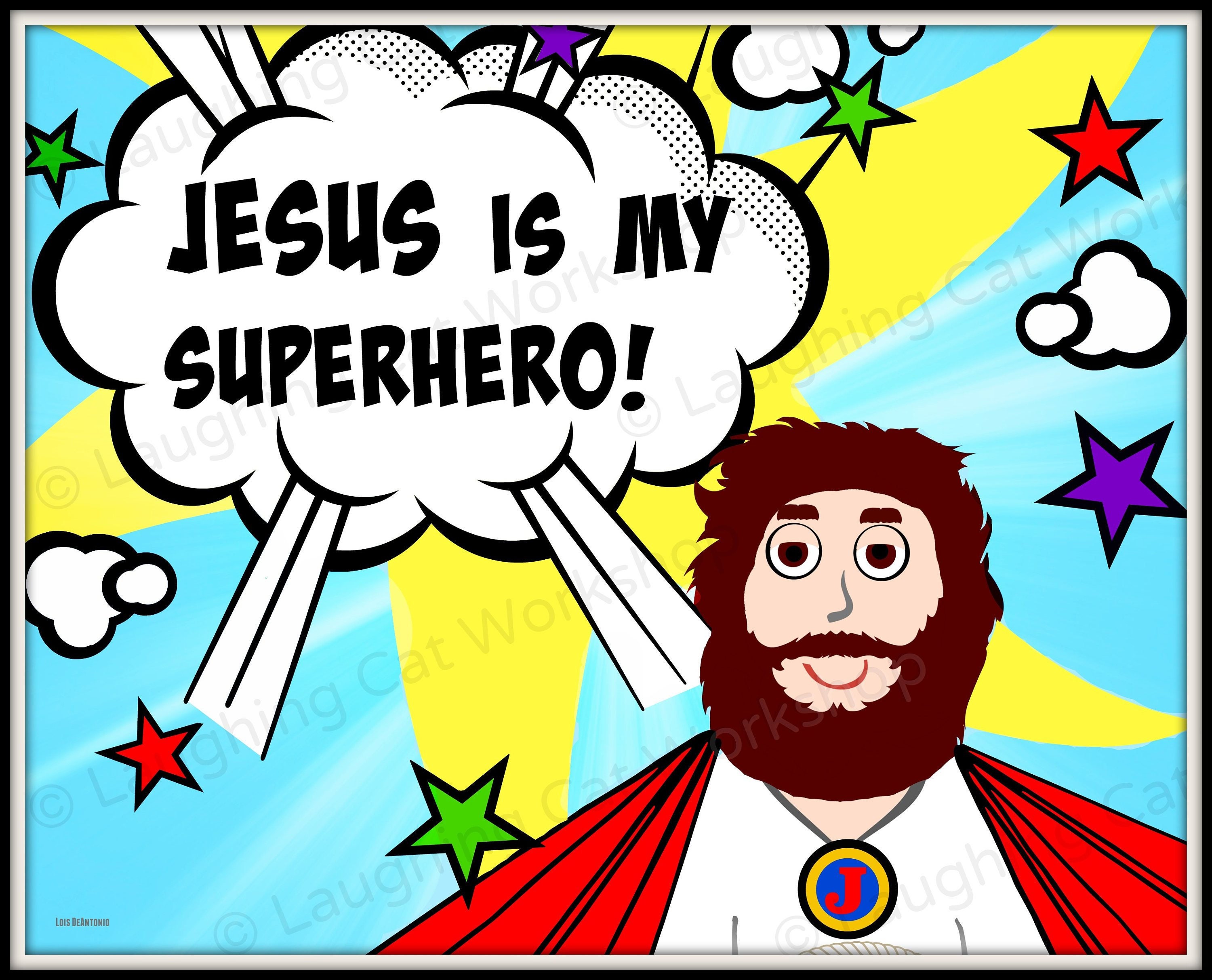 Funny Jesus Cartoon