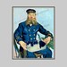 Funny Hipster Cat Art Print Vincent Van Gogh Mailman Art French Artist ...