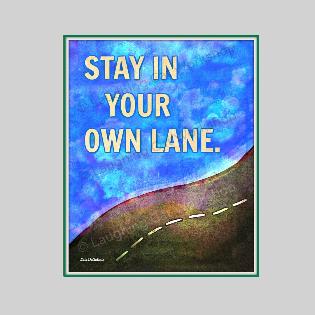 Mental Health Education Poster Mind Your Business Success Office Decor ...