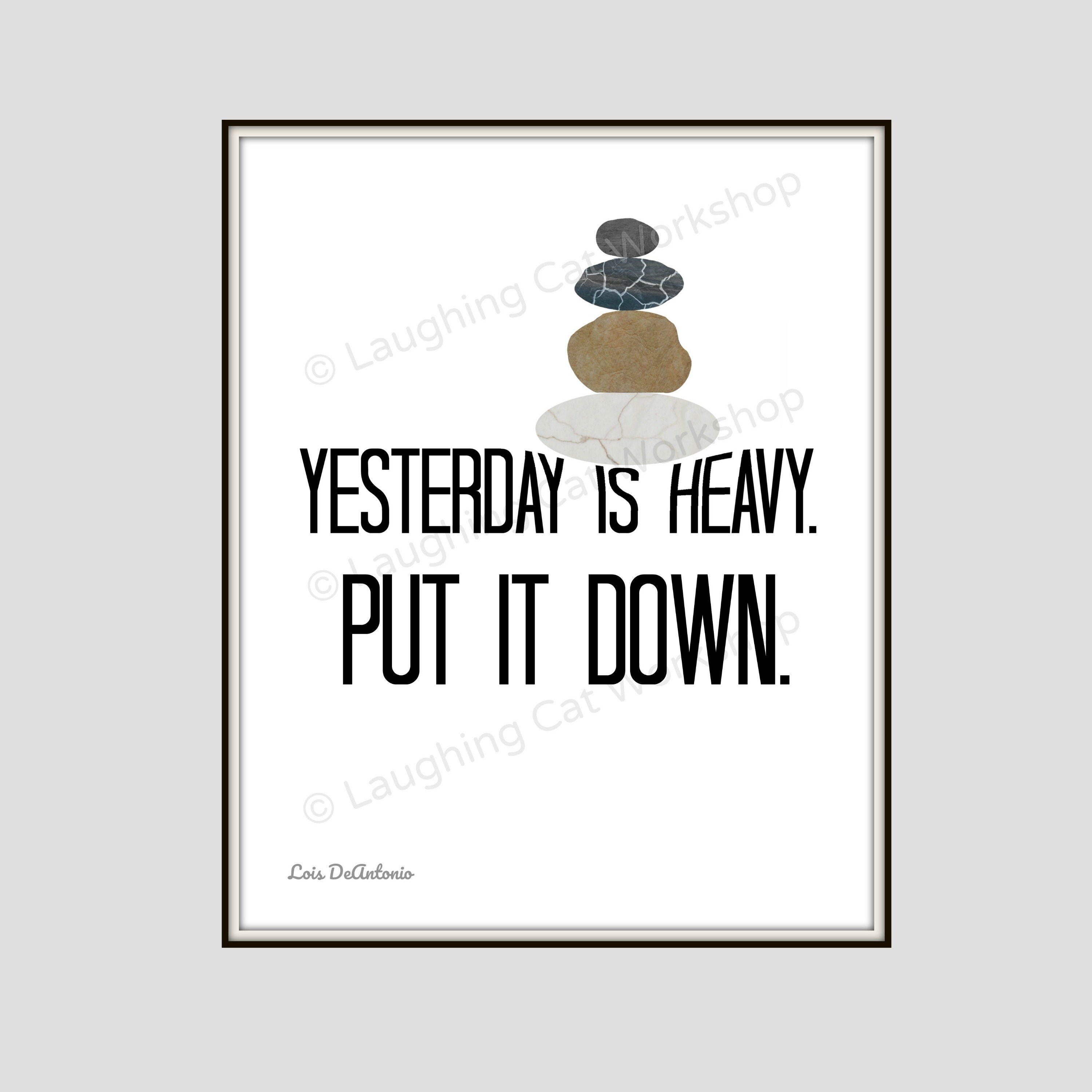 Mental Health Education Poster Positive Healing Recovery Forgive Let It ...