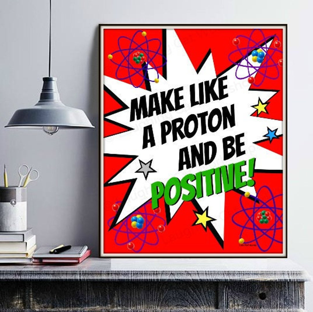 Funny Science Art Back to School Poster Girls STEM Education Print ...