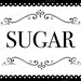 Wedding Dessert Table Sign Sugar Candy Bar Kitchen Decor Sweet Table ...