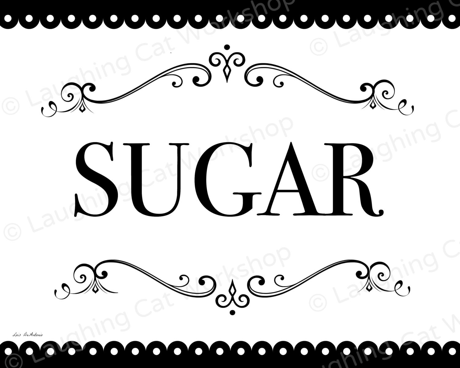 Wedding Dessert Table Sign Sugar Candy Bar Kitchen Decor Sweet Table ...