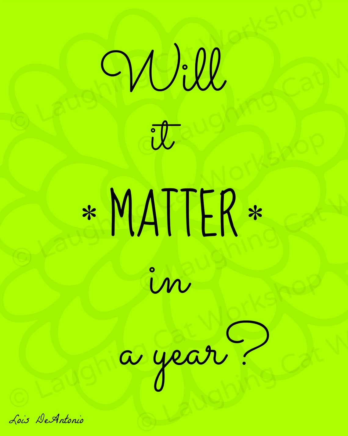 Mental Health Education Poster Flower Art Print Back to School ...