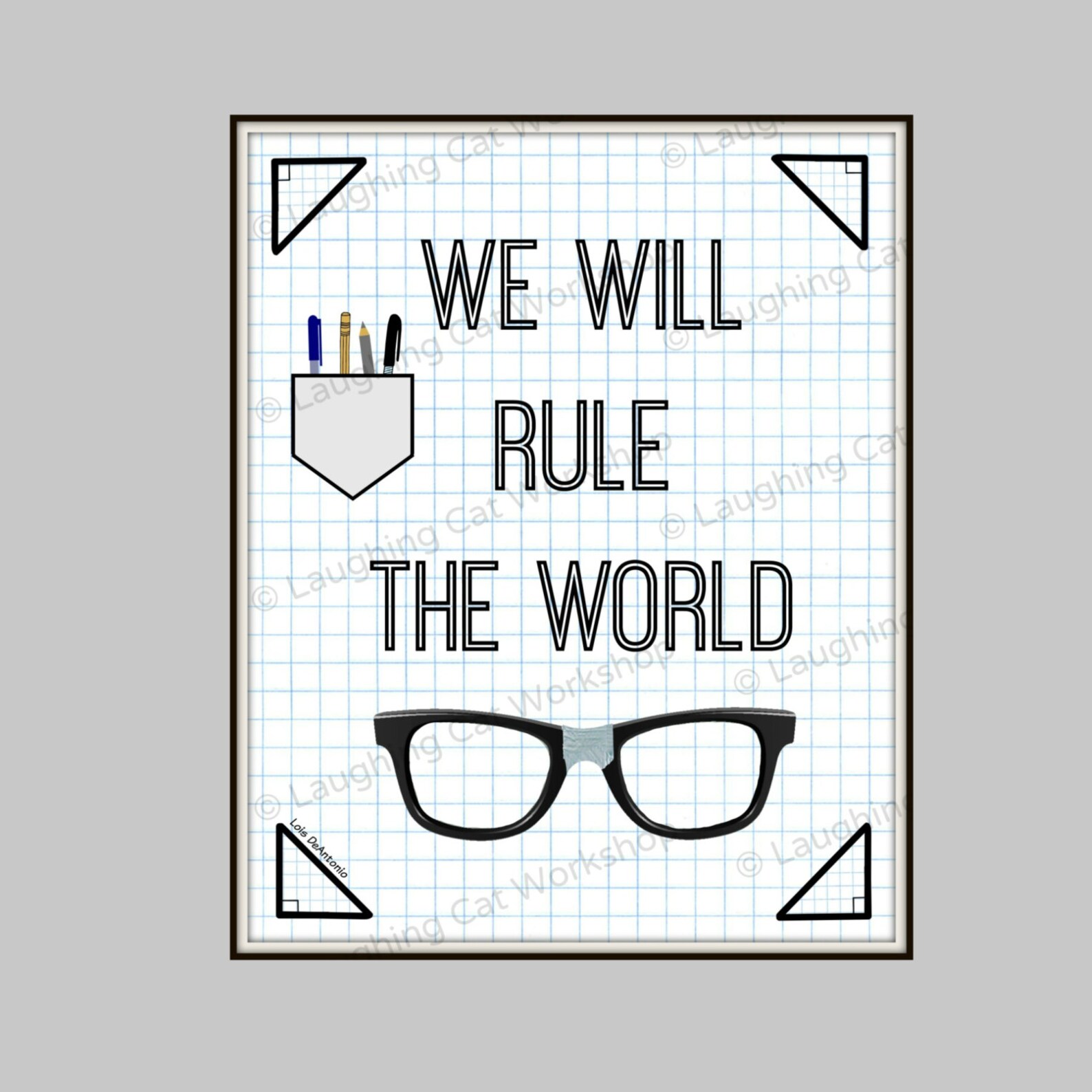 Computer Electrical Engineering Art Funny Geek Nerd Art Print Office ...