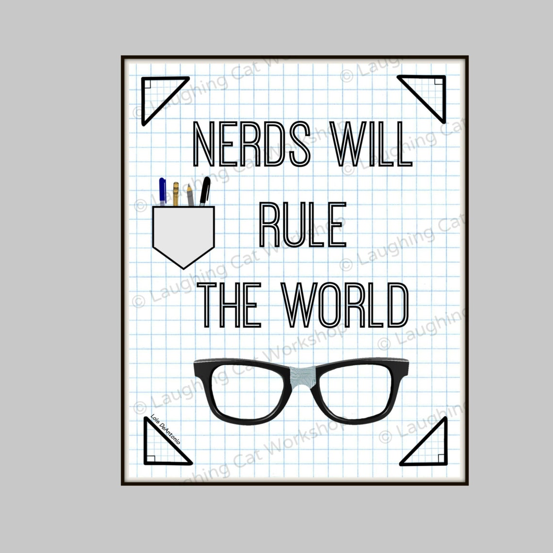 Computer Electrical Engineering Art Funny Geek Nerd Art Print Office ...