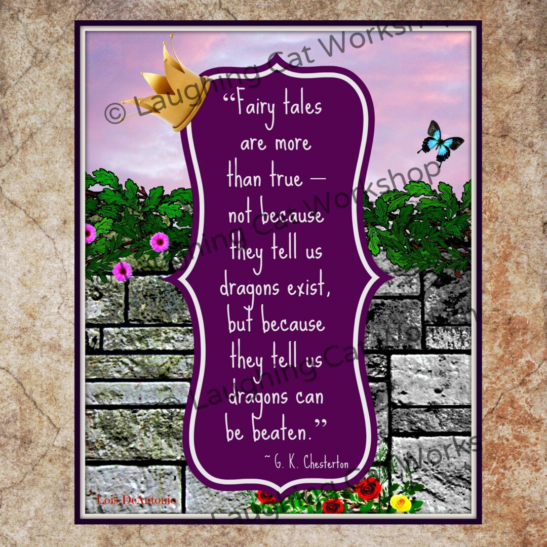 Positive Mental Health Education Art Fairy Tale Fairytale Girl Decor ...