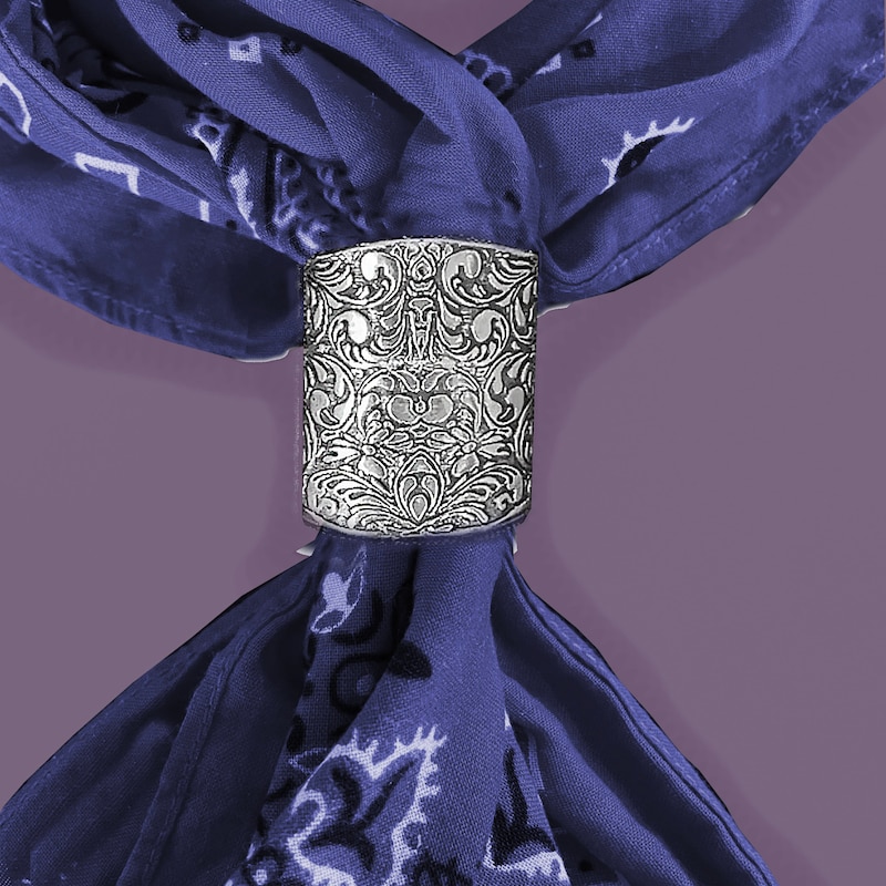 Scarf Ring - Etsy
