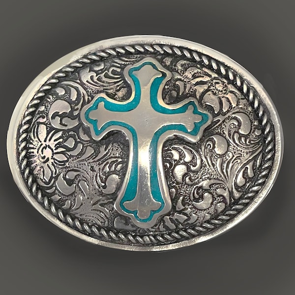 Cross Belt Buckle - Etsy