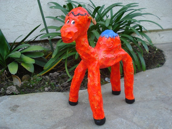 Paper Mache Camel - Etsy