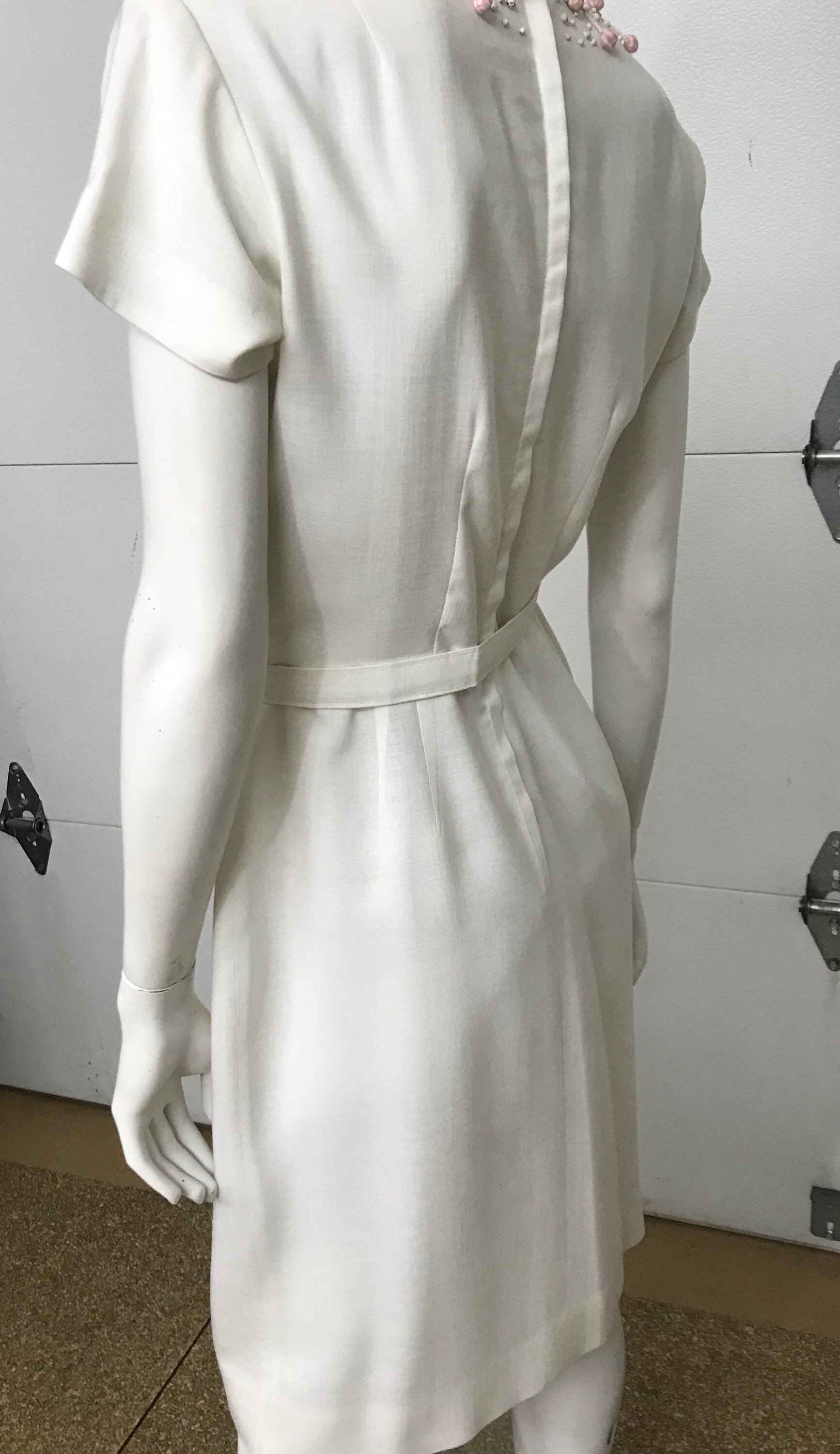 Crisp White Linen Sheath - Etsy