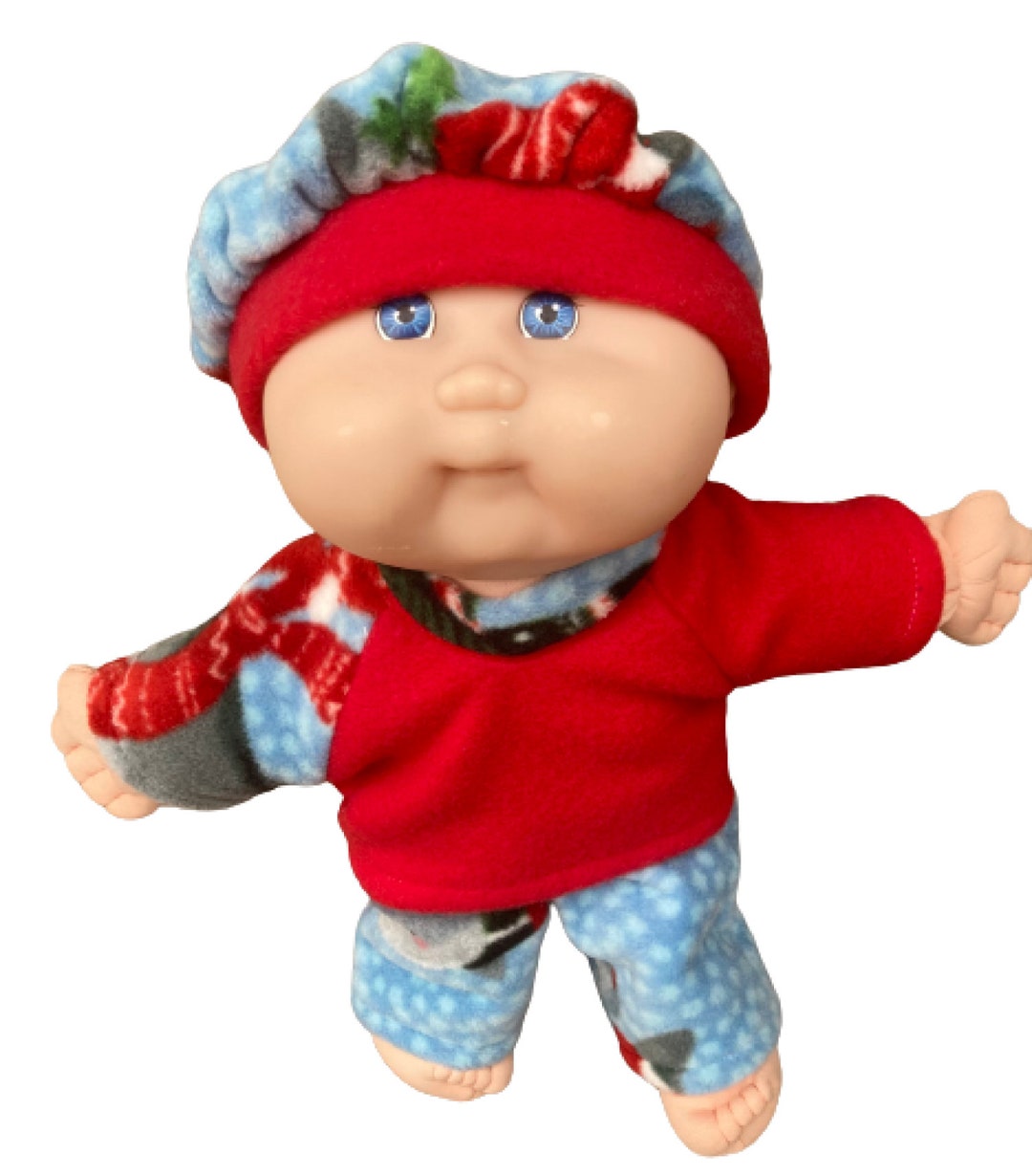 WINTER 12 , 13 Inch, Cabbage Patch Doll Clothes, Shark Pants, Hat, and ...
