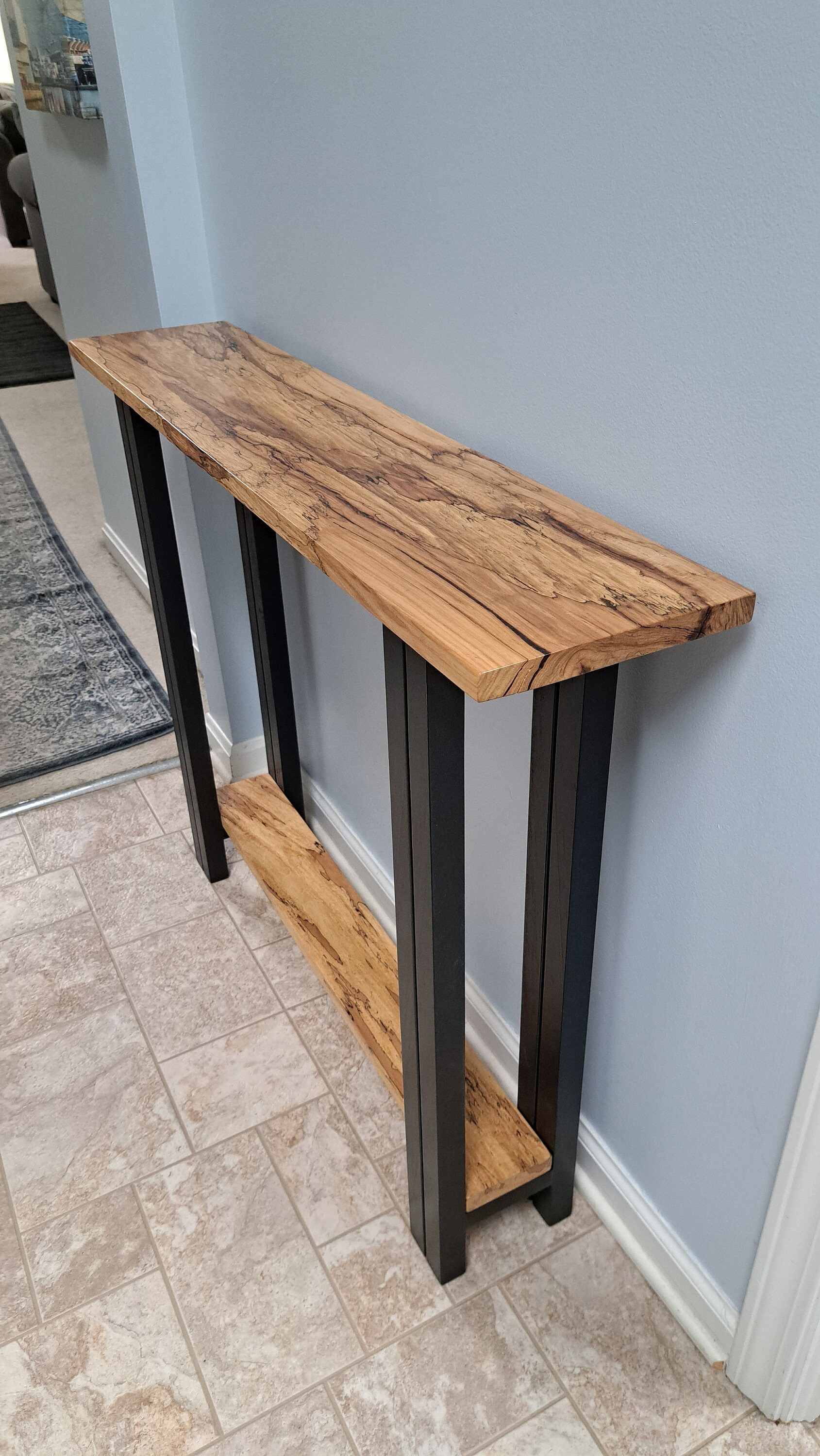 Spalted Maple Hall Table Entryway Table Console Table Sofa Table 39 T11 ...