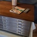 Flat File INV-56 Coffee Table Artist Print File Vintage STACOR Steel ...