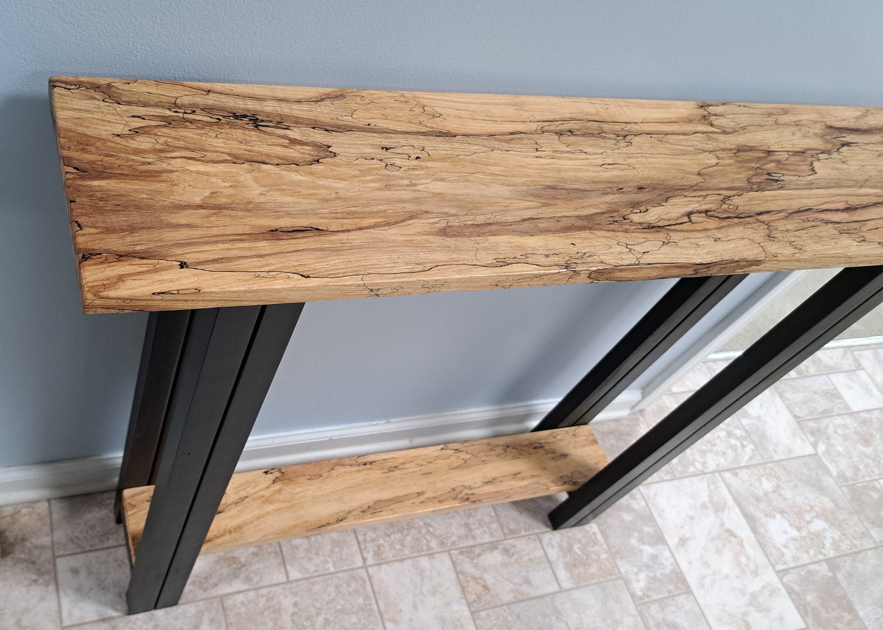 Spalted Maple Hall Table Entryway Table Console Table Sofa Table 39 T11 ...