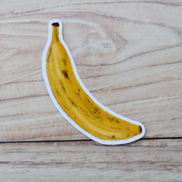 Banana Sticker - Etsy