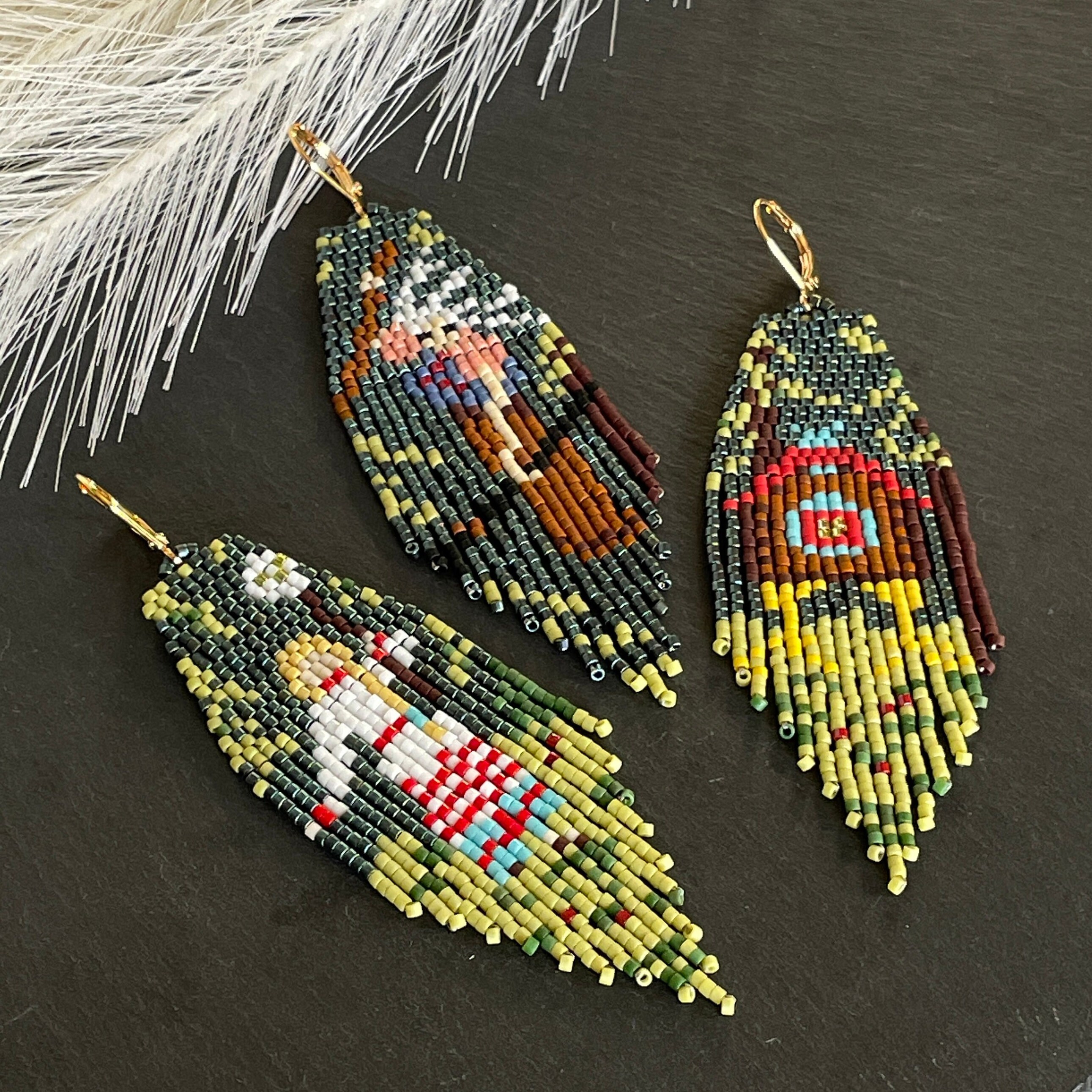 Baba Yaga Witchy Earrings, Slavic Witch Earrings, Vintage Witch Gift ...