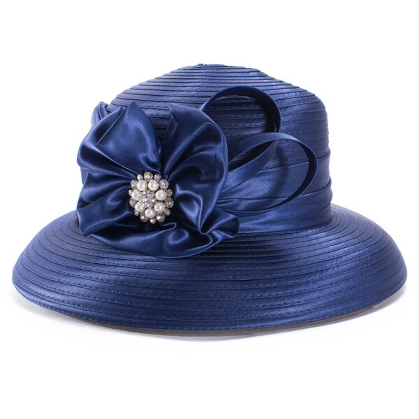 Blue Derby Hat - Etsy