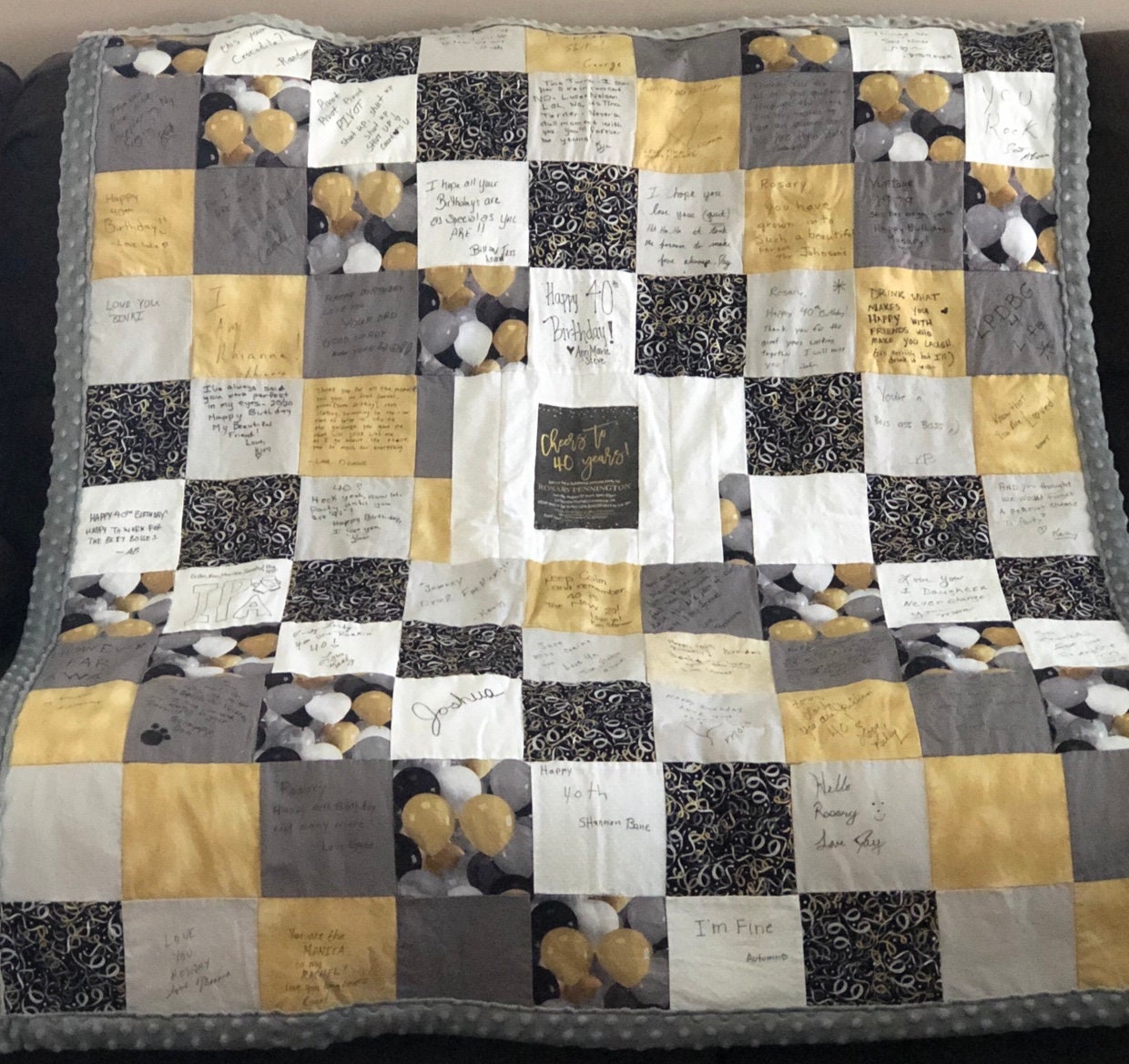 Breast Cancer Awareness Adult Message Quilt Kit Adult Size - Etsy.de