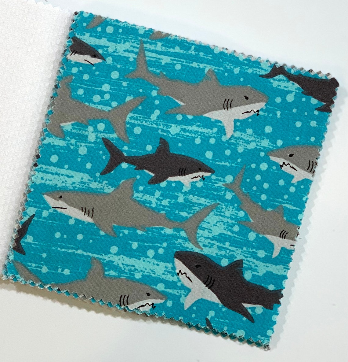 Shark Message Quilt Kit - Sharks Baby Shower Gift - Shark Quilt ...