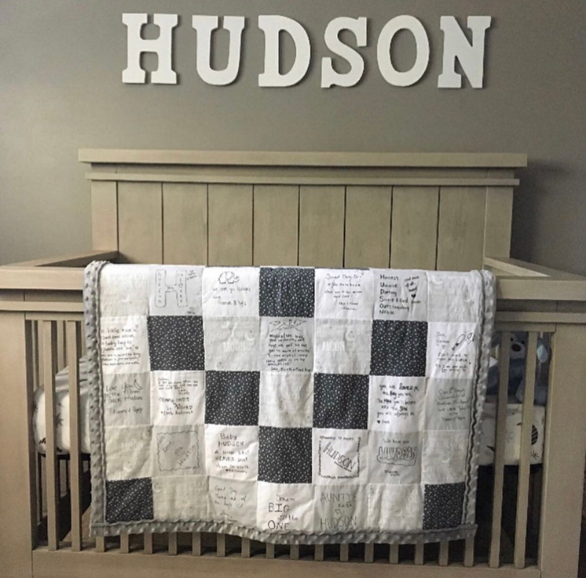 Stars Baby Shower Quilt Kit Star Message Quilt Kit Newborn - Etsy