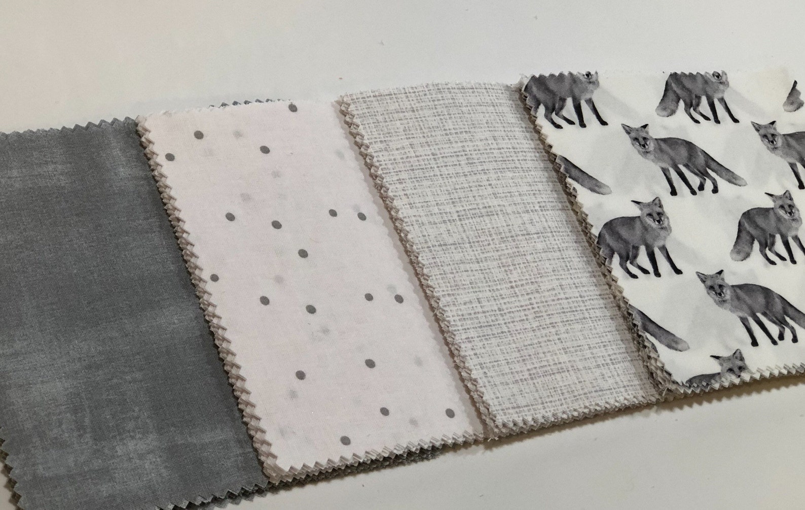 Fox Baby Shower Quilt Kit Baby Shower Gift Foxes Quilt - Etsy