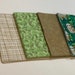 Green Sloth Baby Shower Quilt Kit - Sloth Message Quilt Kit - Newborn ...