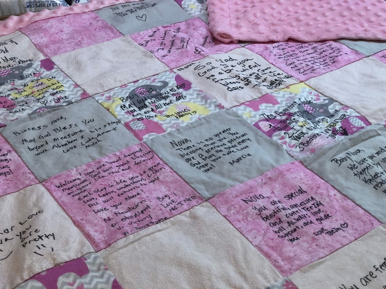 Colorful Owl Message Quilt Kit Owls Baby Shower Gift Moon | Etsy