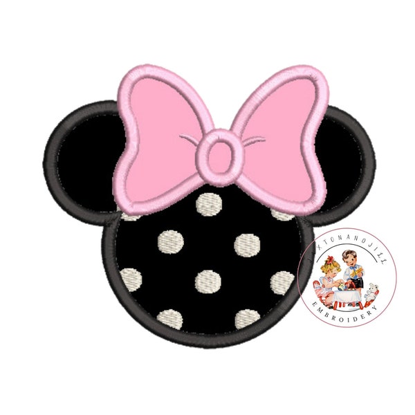 Minnie Applique - Etsy