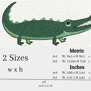Alligator Machine Embroidery Design, Embroidery Alphabet, Kids Design ...