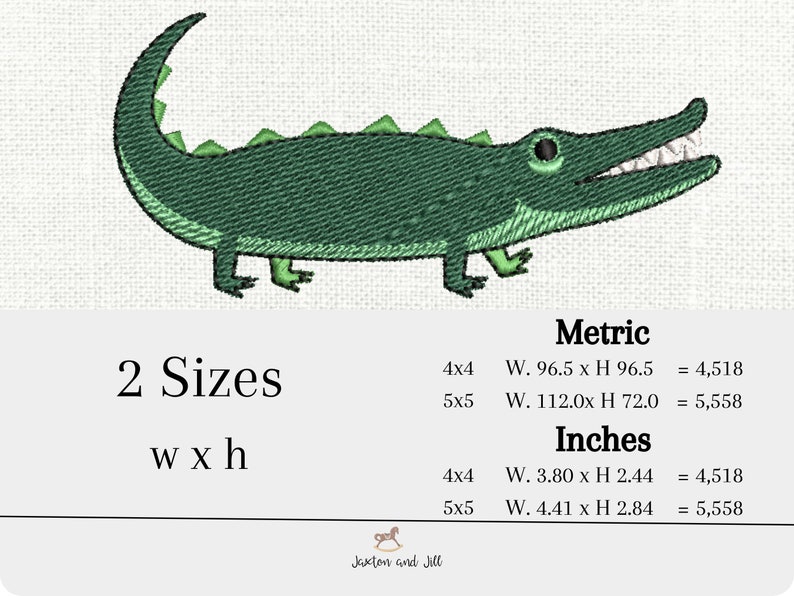 Alligator Machine Embroidery Design Embroidery Alphabet Kids - Etsy