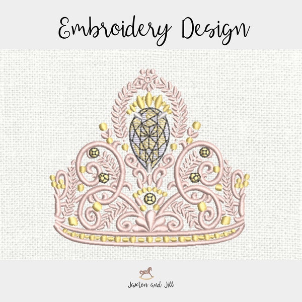 Tiara Embroidery - Etsy