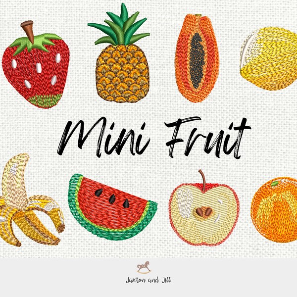 Fruit Embroidery Pattern - Etsy