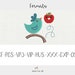Blue Bird Embroidery Design: Apple Tree Branch (instant Download) - Etsy
