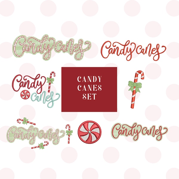 Candy Embroidery - Etsy