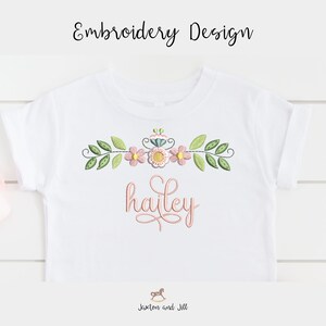 Floral Borders Embroidery Designs spring Flowers Design, Flowers ...