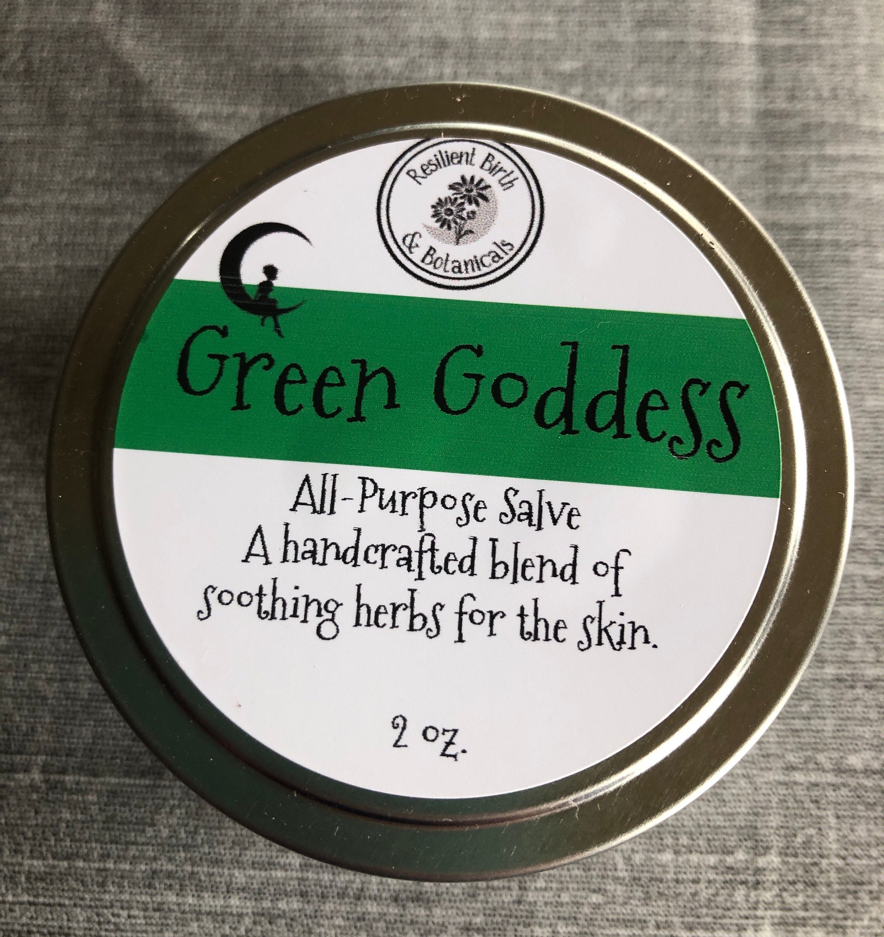 Green Goddess - All-purpose Herbal Salve for Itching, Minor Cuts and ...
