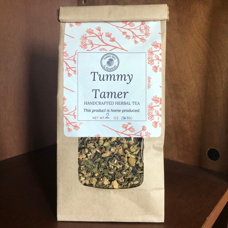 Tummy Tamer Herbal Tea ~ Organic Herbal Tea Blend - Homemade - for Ohio ...