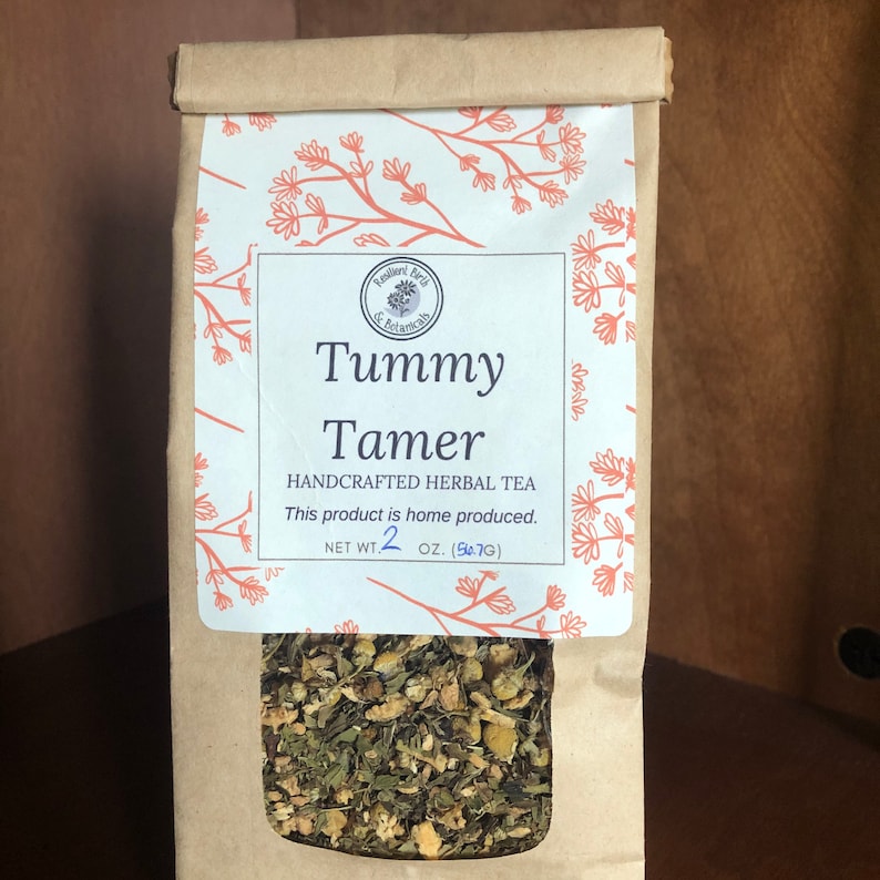 Tummy Tamer Herbal Tea ~ Organic Herbal Tea Blend - Homemade - for Ohio ...