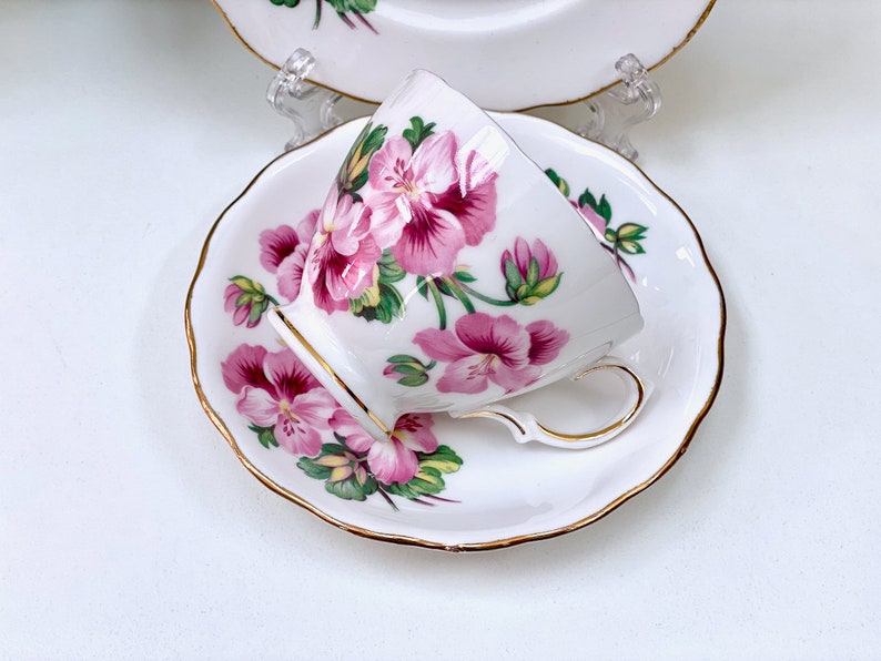 Colclough aka Royal Vale Bone China england Trio Teacup - Etsy Ireland