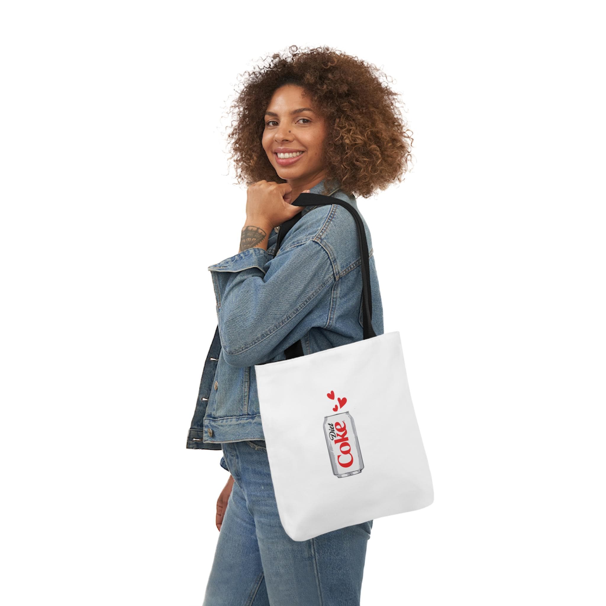 Diet Coke Tote Bag: Reusable Canvas Shopping Bag, Soda Lover Gift - Etsy