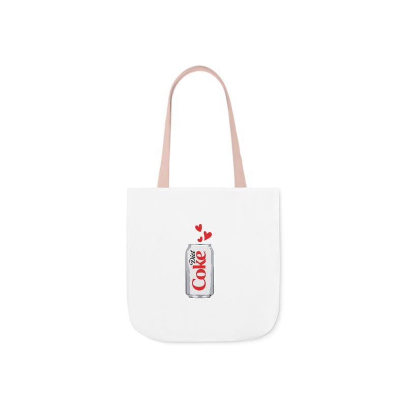 Diet Coke Tote Bag: Reusable Canvas Shopping Bag, Soda Lover Gift - Etsy