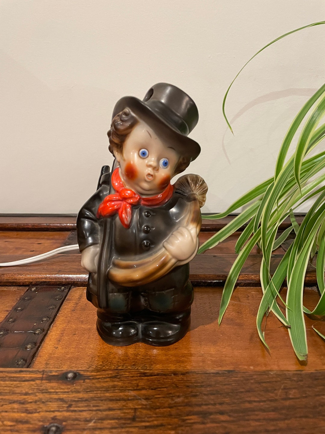 Antique Chimney Sweep 1930's German Porcelain Perfume Lamp Night Light ...