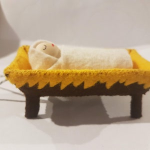 PDF Pattern and Tutorial for 'baby Jesus', an Ornament From the ...