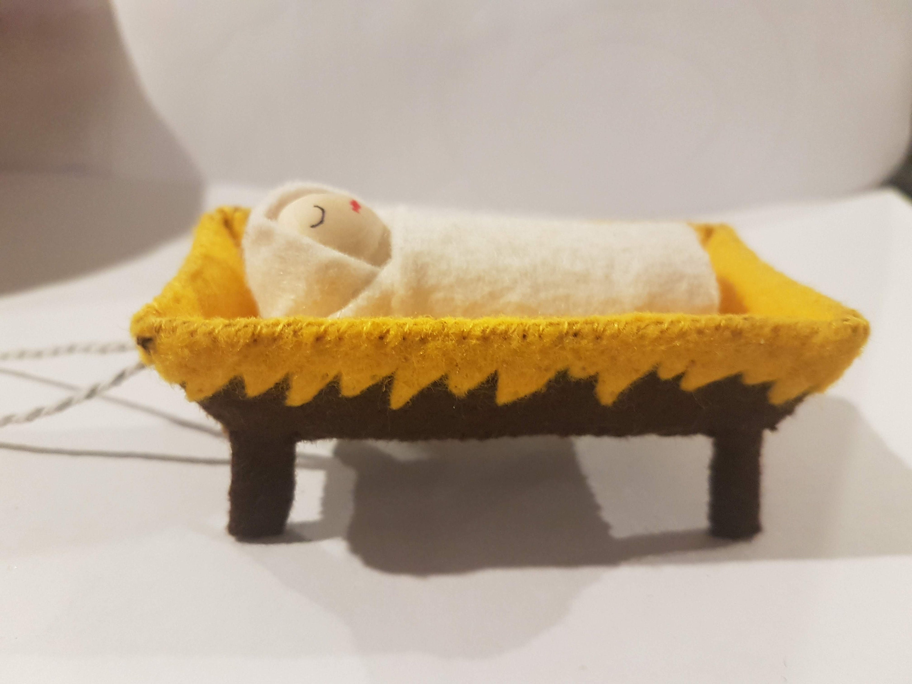 PDF Pattern and Tutorial for 'baby Jesus', an Ornament From the ...