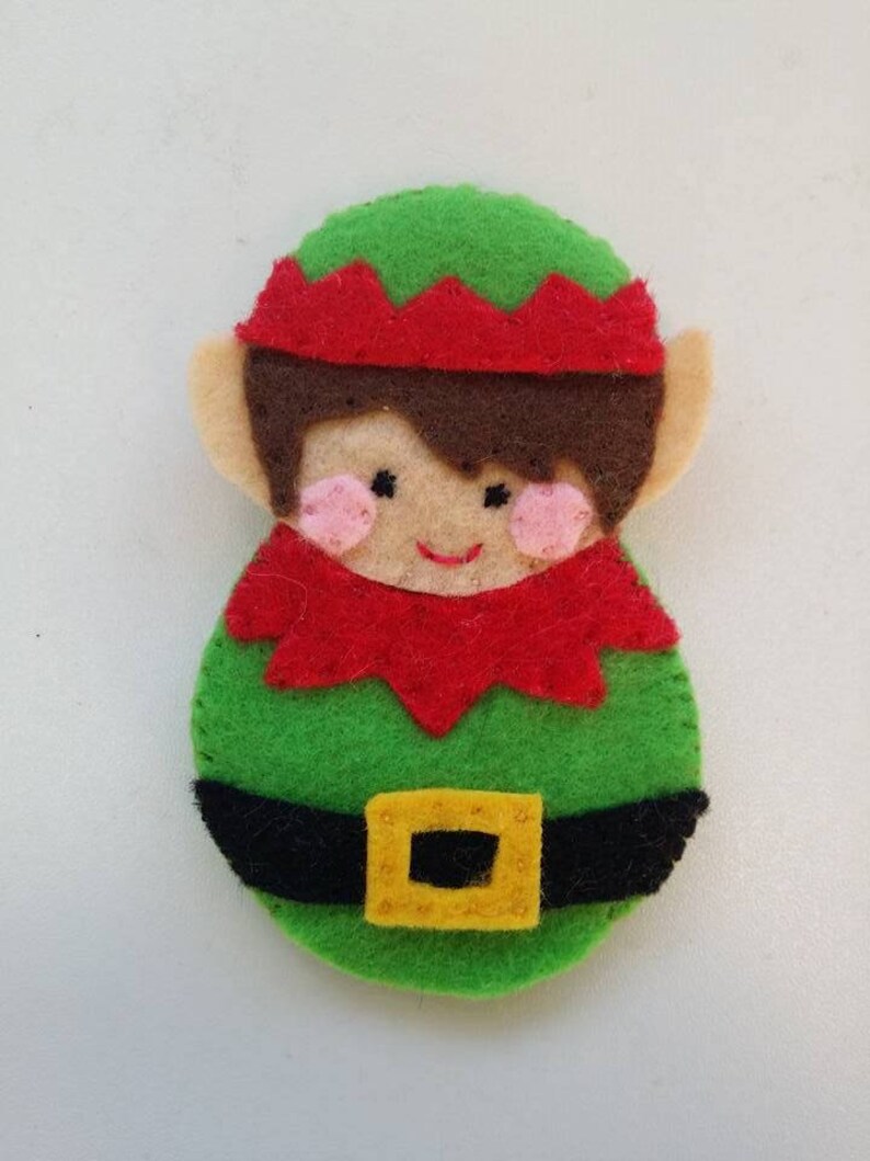 North Pole Finger Puppet Set - Etsy