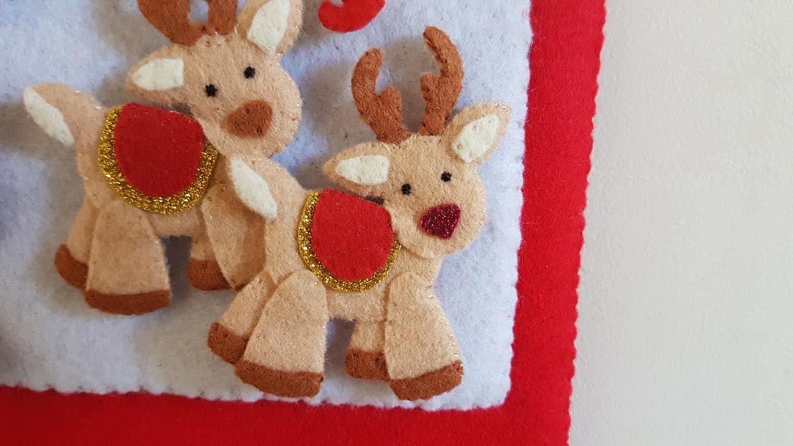 Felt Advent Calendar PATTERN & TUTORIAL 'santa's - Etsy