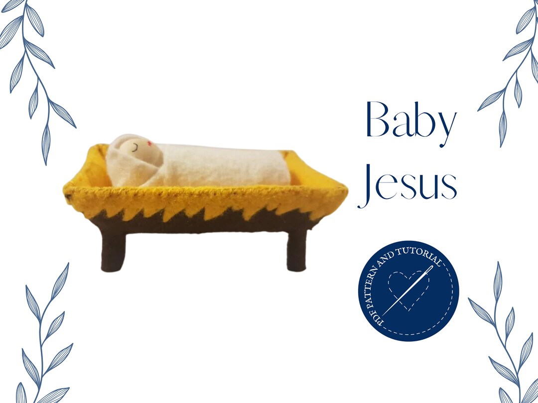 PDF Pattern and Tutorial for 'baby Jesus', an Ornament From the ...